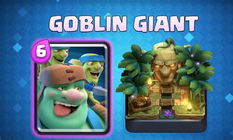 Goblin Giant Gameplay For Clash Royale September Update Clash For Dummies