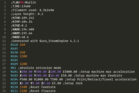 Comments Can Start With Semicolons Issue 4 Themachinist Gcode
