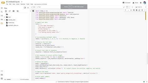 Sentimentanalysis Lstm Tensorflow Keras Machinelearning