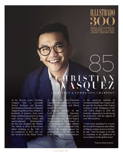 Christian Vasquez Illustrado 300 Most Influential Filipinos In The