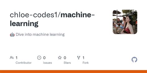 Github Chloe Codes Machine Learning Dive Into Machine Learning