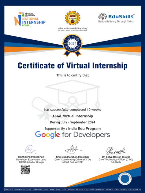 Intership Certificate Pdf