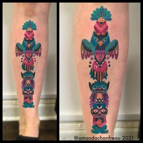 101 Best Totem Pole Tattoo Ideas You Have To See To Believe