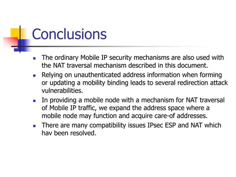 Ppt Mobile Ip Traversal Of Nat Devices Powerpoint Presentation Free