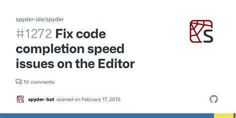 Fix Code Completion Speed Issues On The Editor · Issue 1272 · Spyder