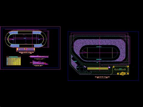 Skating Rink In Autocad Cad Download 344 84 Kb Bibliocad