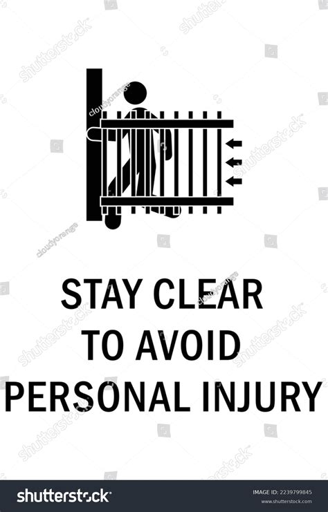 535 Warning Moving Gate Images Stock Photos Vectors Shutterstock