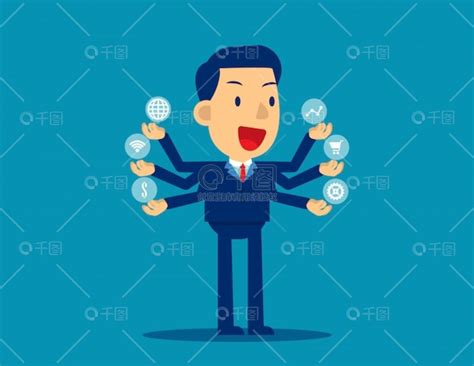 多任务免抠元素 业务多任务处理。 素材免费下载 626像素 Ai格式 编号66637554 千图网