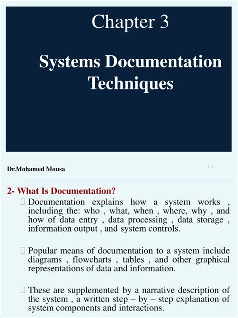 Accounting Systems Documentation Pdf
