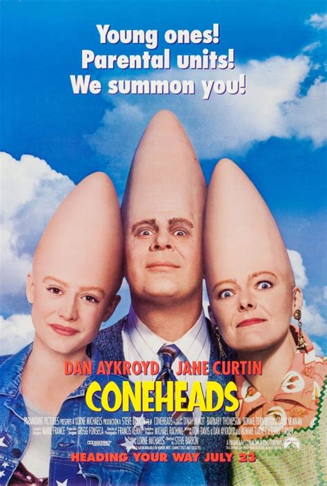 Coneheads Movie Poster 4 Of 7 Imp Awards