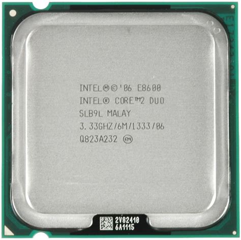 Processor: Core 2 Duo E8600 - Overclocking Core 2 Duo: Power Versus ...