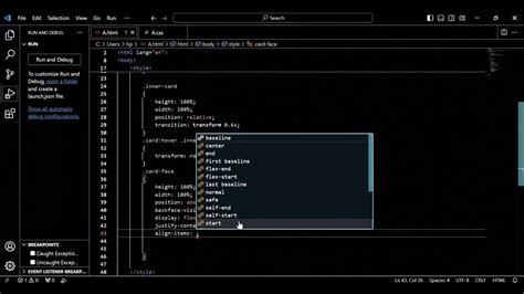 Card Flip Animation Html And Css Web Development Youtube