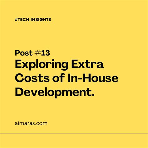 Oleg Chaevski On Linkedin Nocode Lowcode Inhousedevelopment Costs Strategicdecisions