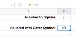 How To Square In Google Sheets In 2025 Examples