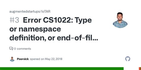Error Cs1022 Type Or Namespace Definition Or End Of File Expected Cs1022 Assembly Csharp