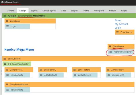 Kentico Mega Menu Kenticode