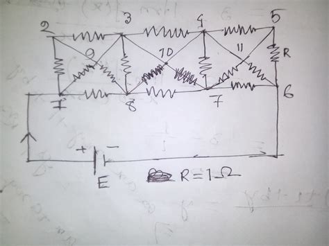 Homework And Exercises Effective Resistance Of A Weird Looking Electric Circuit Physics