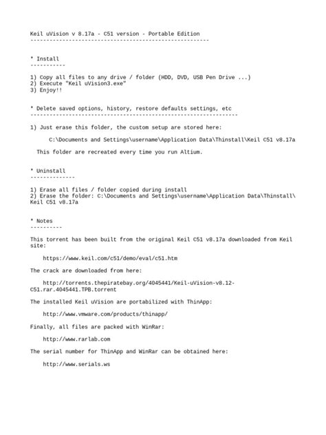 Keil Uvision V817a C51 Portable Pdf