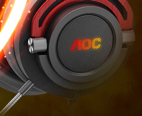 Conheça o headset gamer AOC GH Surround com RGB Pichau Arena