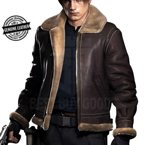 Resident Evil 4 Remake Leon Kennedy Jacket Handmade Re 4 Real Etsy Uk