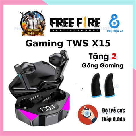 Mua Tai Nghe Bluetooth Gaming Kh Ng D Y X Tws Tai Nghe Ch I Game Kh Ng C Tr M Thanh