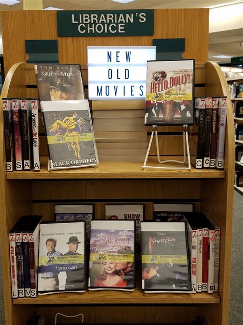 Classic And Older Dvd Display Potomac Branch Dvd Display Library