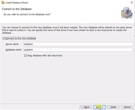 Create SQL Anywhere Database