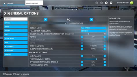 Dx11 Or Dx12 Page 6 Install Performance And Graphics Microsoft Flight Simulator Forums