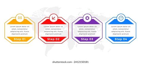 Professional Infographic Workflow Chart Layout Corporate Stock Vector Royalty Free 2412150181