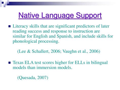 Ppt Selecting An Effective Bilingual Instructional Model Powerpoint Presentation Id 1004278