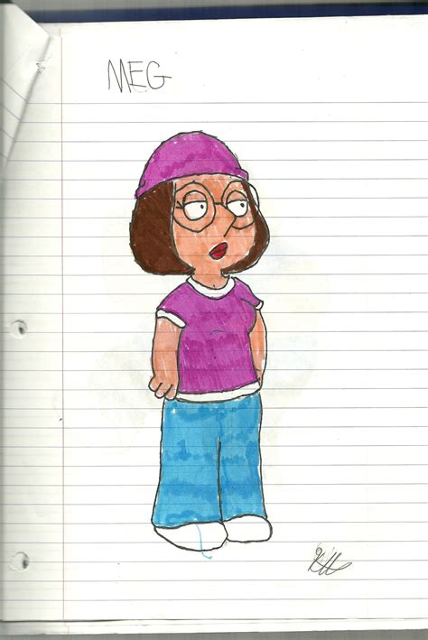 Meg Griffin Drawing By Predator Dragoart