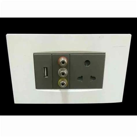 A Black Electrical Power Sockets For Electric Fittings V At Piece In Chandigarh
