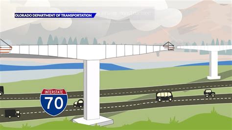 I 70 Floyd Hill Project Moves To Next Phase With Large Bridge Going