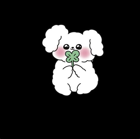 수줍은 토끼 캐릭터 2d 캐릭터 포트폴리오 크몽