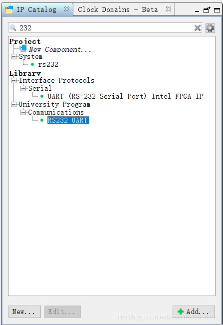 Fpga Ip核 串口实验 Signaltapfpga串口ip核 Csdn博客