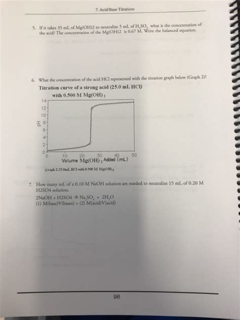 Solved Post Lab Questions Answer Questions On This Sheet Of