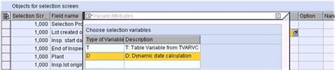 Dynamic Date Selection In Variants Sap Community