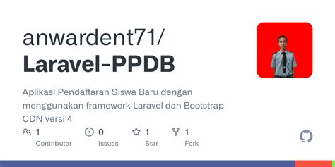 Github Anwardent71laravel Ppdb Aplikasi Pendaftaran Siswa Baru