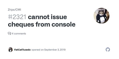 Cannot Issue Cheques From Console · Issue 2321 · Zripscmi · Github