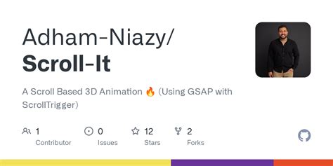 Github Adham Niazyscroll It A Scroll Based 3d Animation 🔥 Using