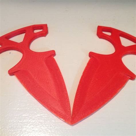 3d Printable Cs Go Shadow Daggers By Jacob N