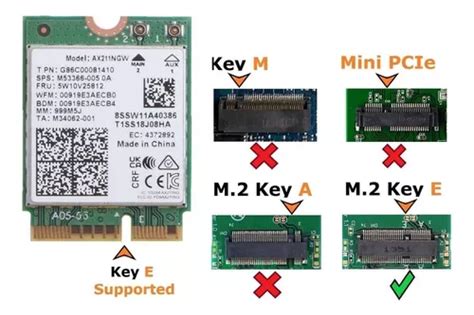 Intel Ax211 Wifi 6e Cnvio2 Adapter W Tri Band 2 4 5 6ghz Cuotas Sin Interés