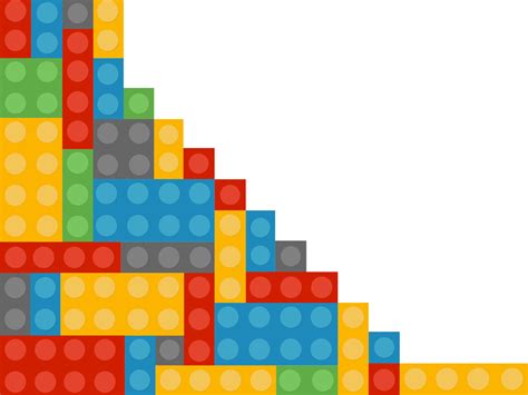 Lego Backgrounds 3d Blue Games Green Red Yellow Templates Free
