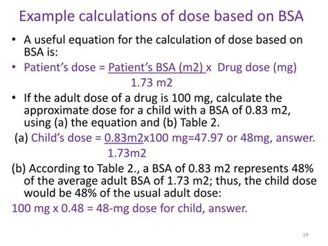 Calculation Of Doses PPTX Endocrine And Metabolic Diseases Diseases And Conditions