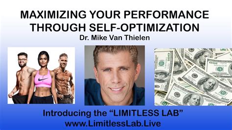 Maximizing Your Performance Through Self Optimization YouTube