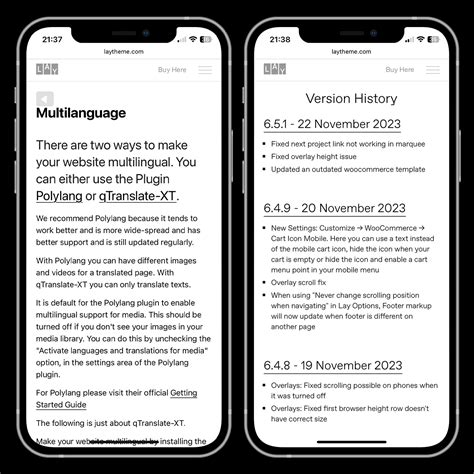 Lay Theme Website Fonts In Use