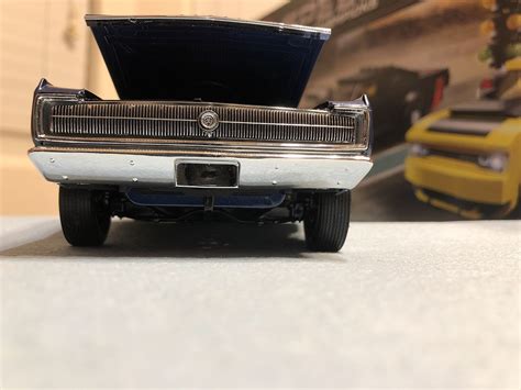 1967 Dodge Charger 426 Hemi Plastic Model Car Kit 125 Scale