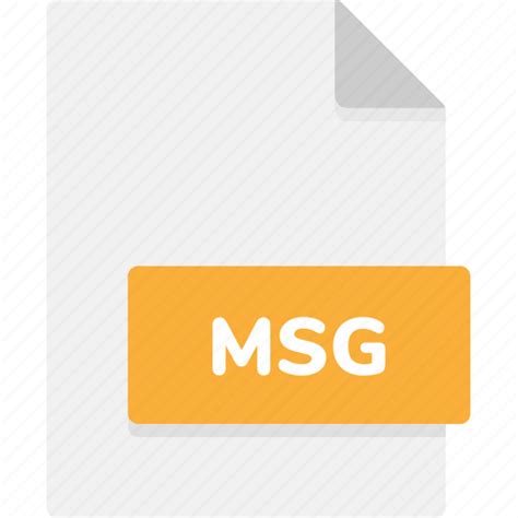 Extension File File Format File Formats Format Msg Type Icon