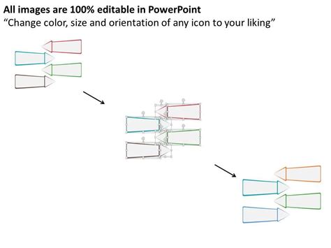 Four Staged Arrows Business And Management Flat Powerpoint Design Presentation PowerPoint