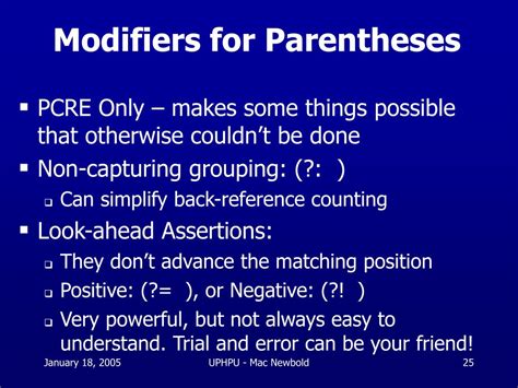 Ppt Strings And Regular Expressions In Php Or “pcre Posix And